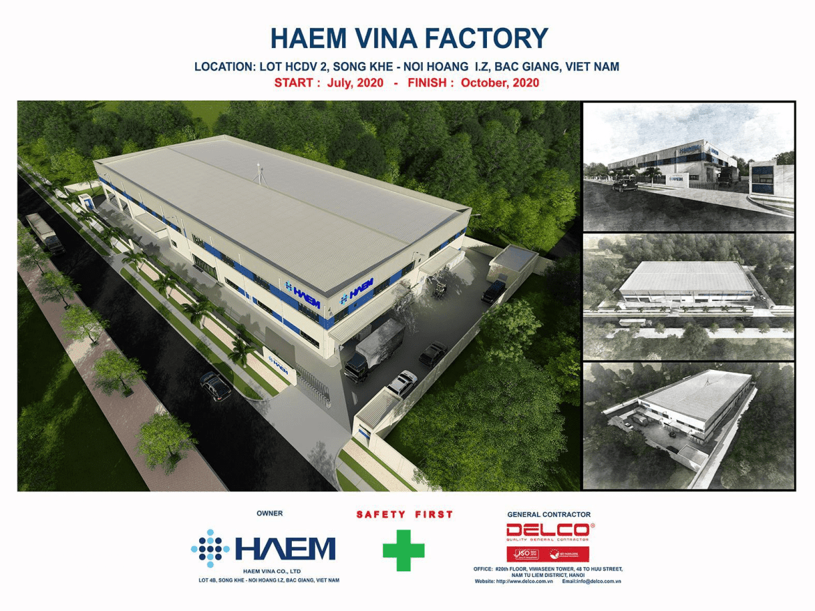 GROUNDBREAKING CEREMONY OF HAEM VINA CO., LTD PROJECT - Delco Construction