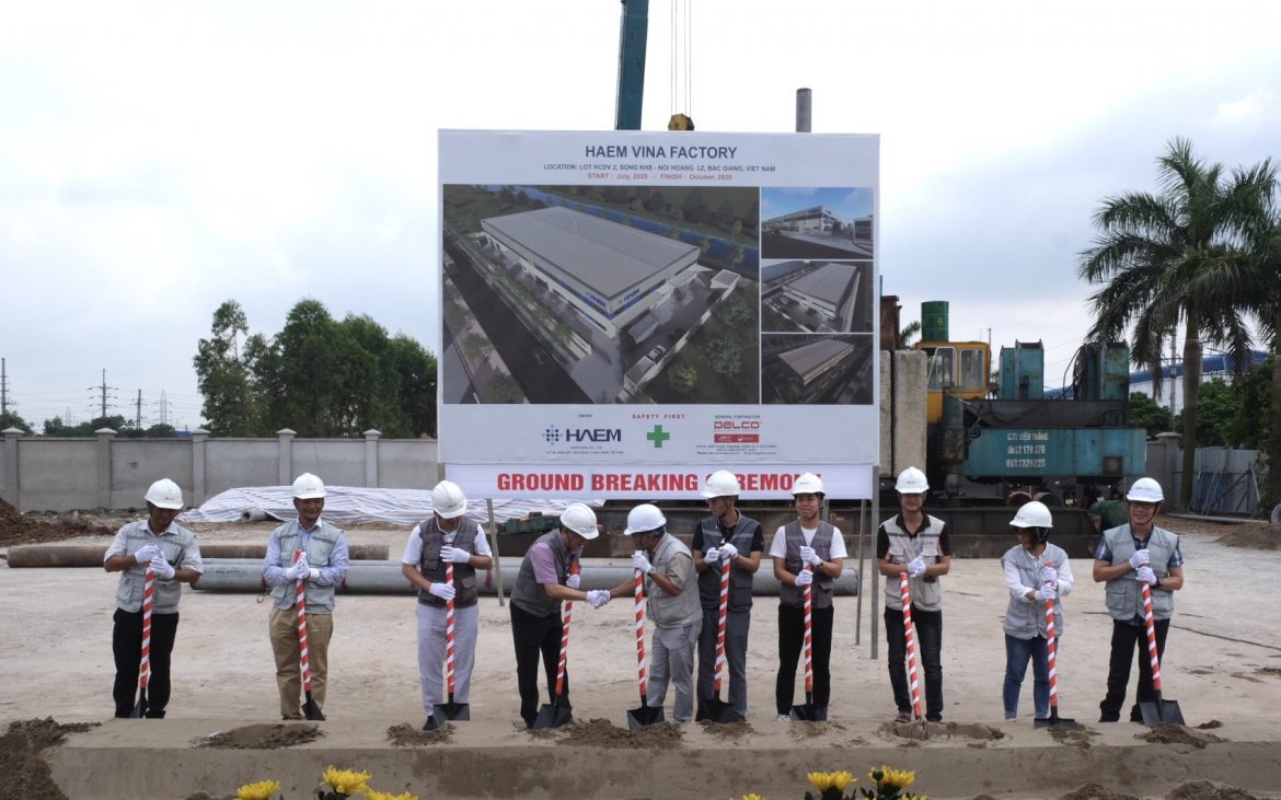 GROUNDBREAKING CEREMONY OF HAEM VINA CO., LTD PROJECT - Delco Construction